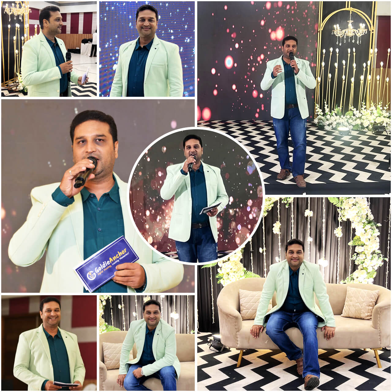 Goldie Anchor - Professional Event Host & Emcee in Ahmedabad